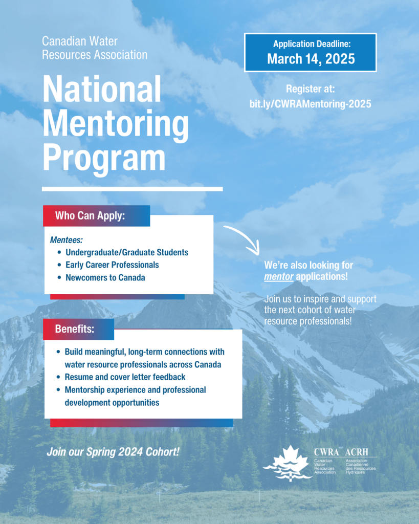 Mentoring - Canadian Water Resources Association