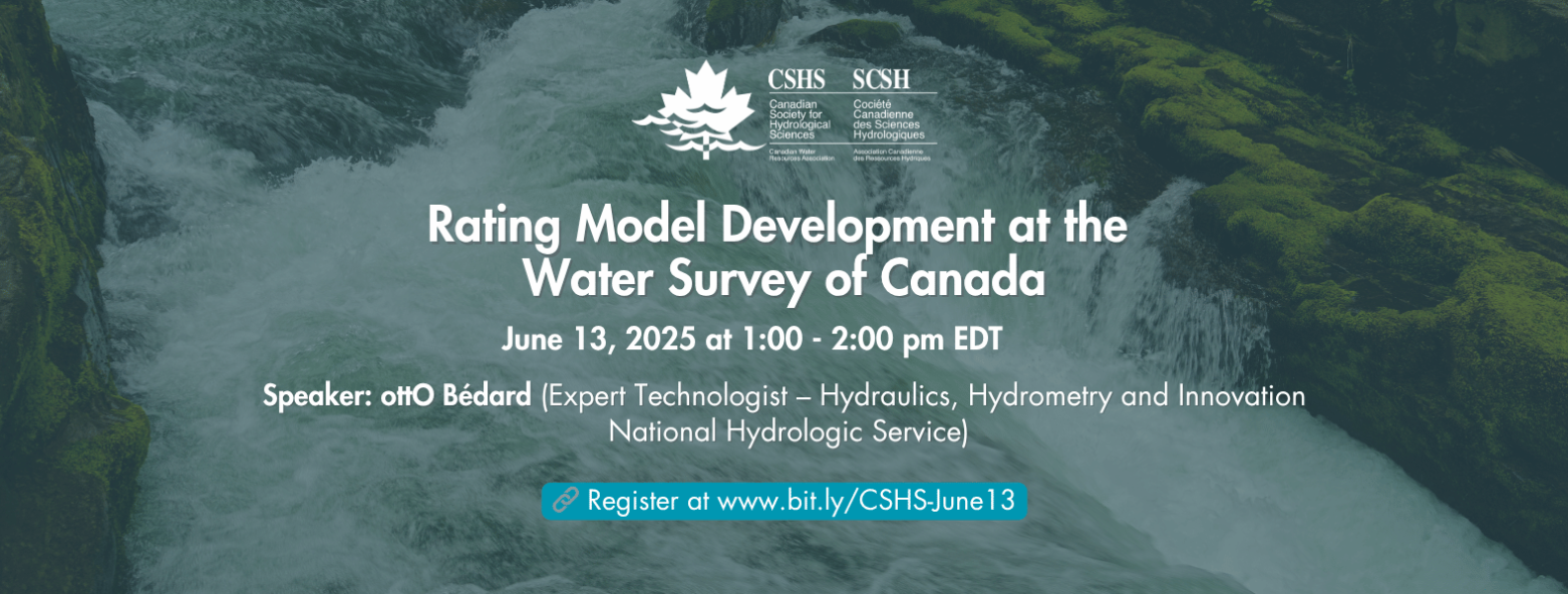 Jun 13, 2025: CSHS Webinar: Rating Model Development at the Water ...